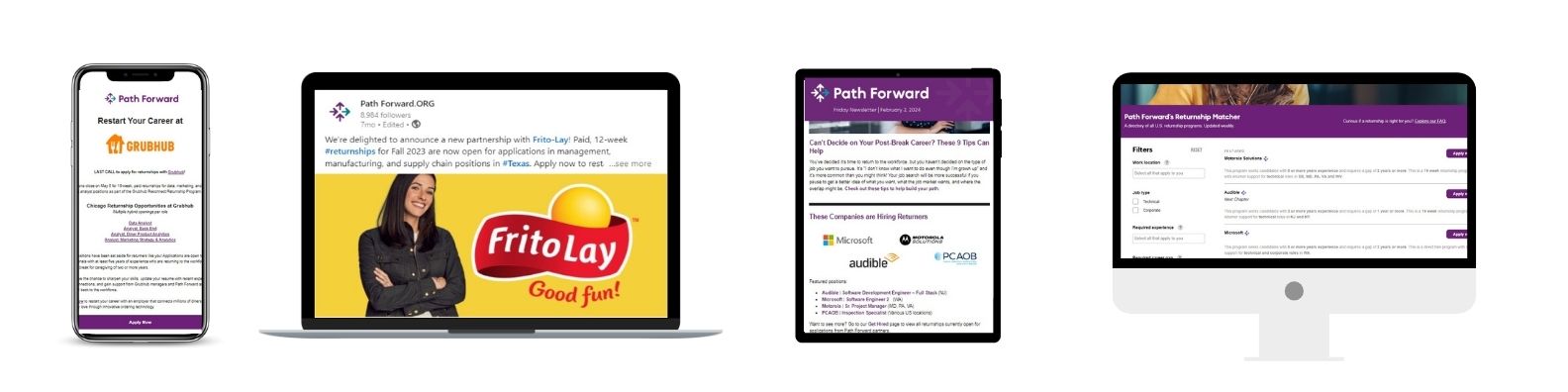 Market your Program to our Audience – Path Forward